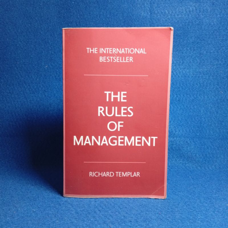 Jual The Rules of Management by Richard Templar | Shopee Indonesia