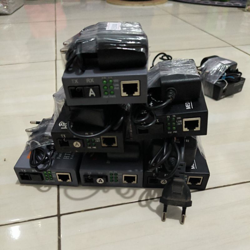 Jual HTB single A atau B media converter single | Shopee Indonesia