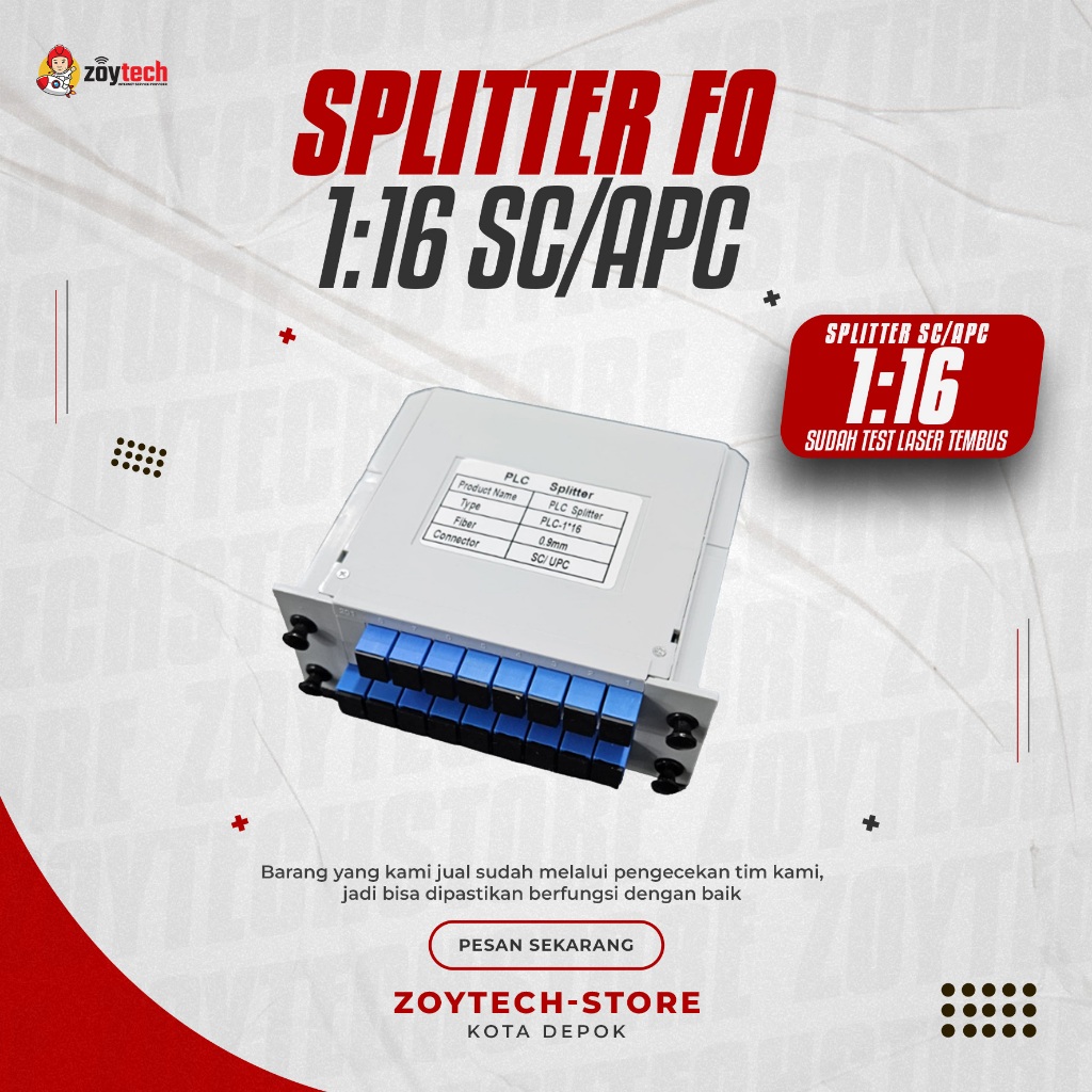 Jual Splitter FO 1:16 SC/APC | Shopee Indonesia