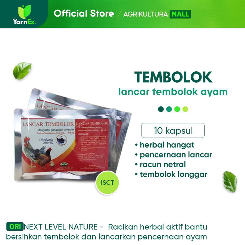 Jual Lancar Tembolok Ayam 1 Sachet Isi 10 Kapsul – Obat Ayam Seret dan ...