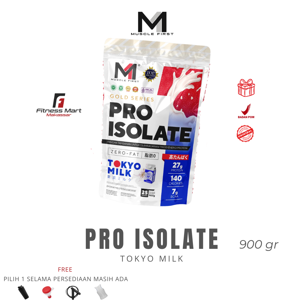 Jual MUSCLE FIRST Pro Isolate 2lbs 900 Gram Tokyo Milk Special Edition ...