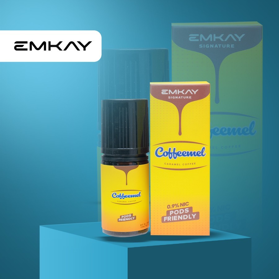 Jual Liquid Coffeemel Pods Friendly 9MG - 30ML by Emkay | Shopee Indonesia