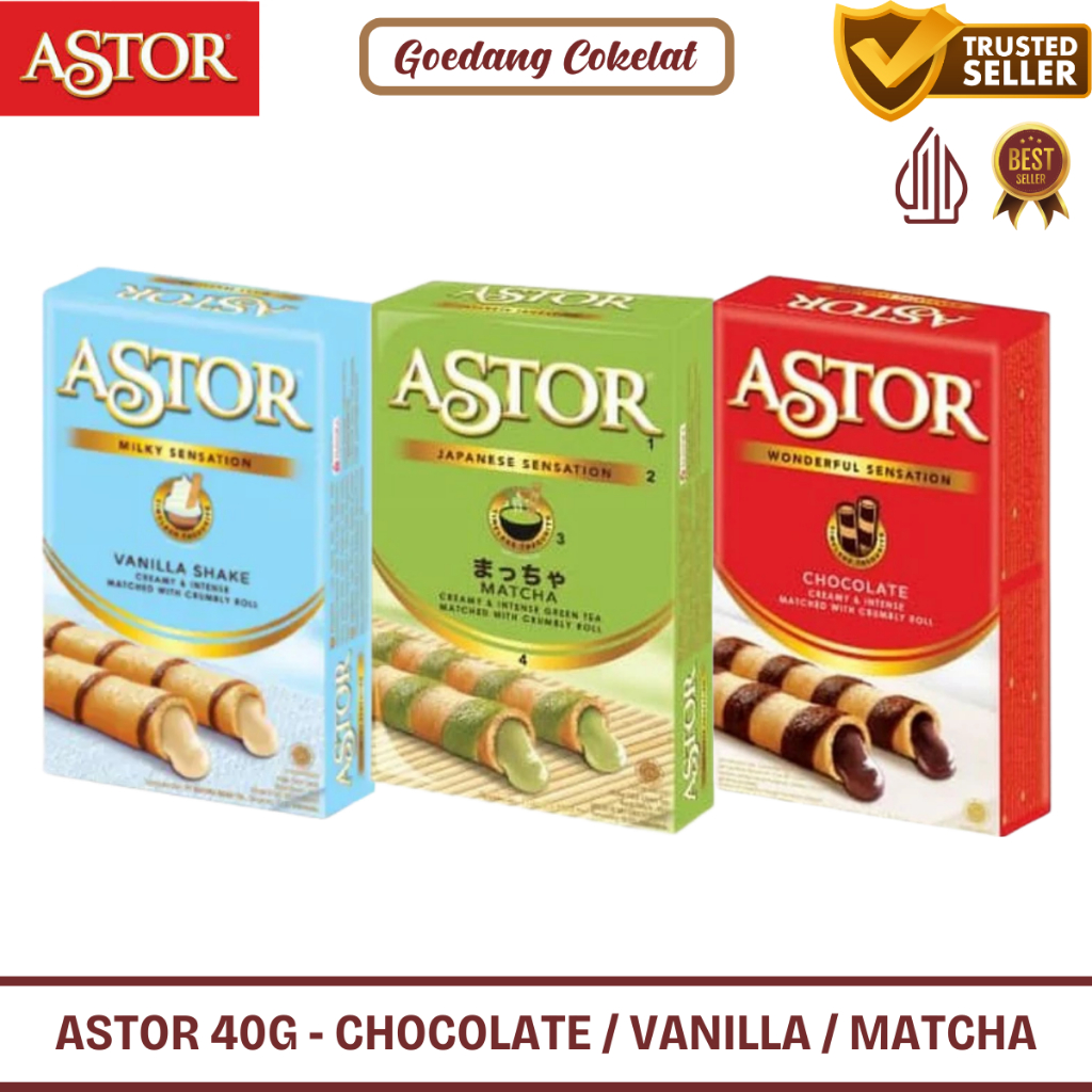 Jual Astor Coklat Wafer Stick Cokelat Kotak Box 40 gram | Shopee Indonesia