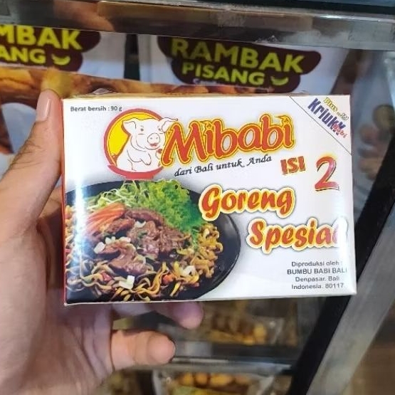 Jual Mie Babi isi 2 Goreng Special 90 gram | Shopee Indonesia