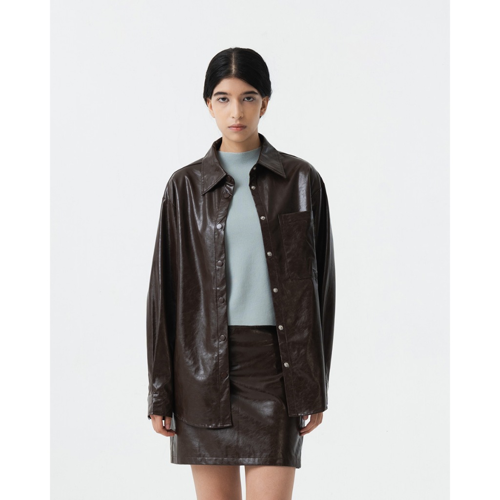 Jual 3Mongkis - Gia Leather Jacket | Shopee Indonesia