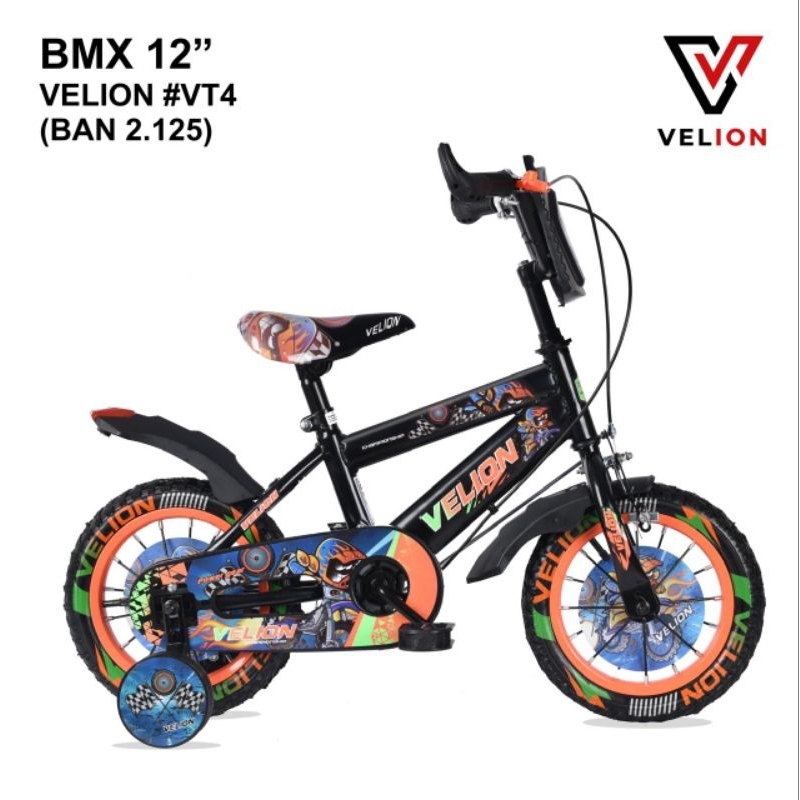 Jual SEPEDA ANAK LAKI LAKI BMX VELION VT4 STIR UKURAN 12/16/18 INCH ...