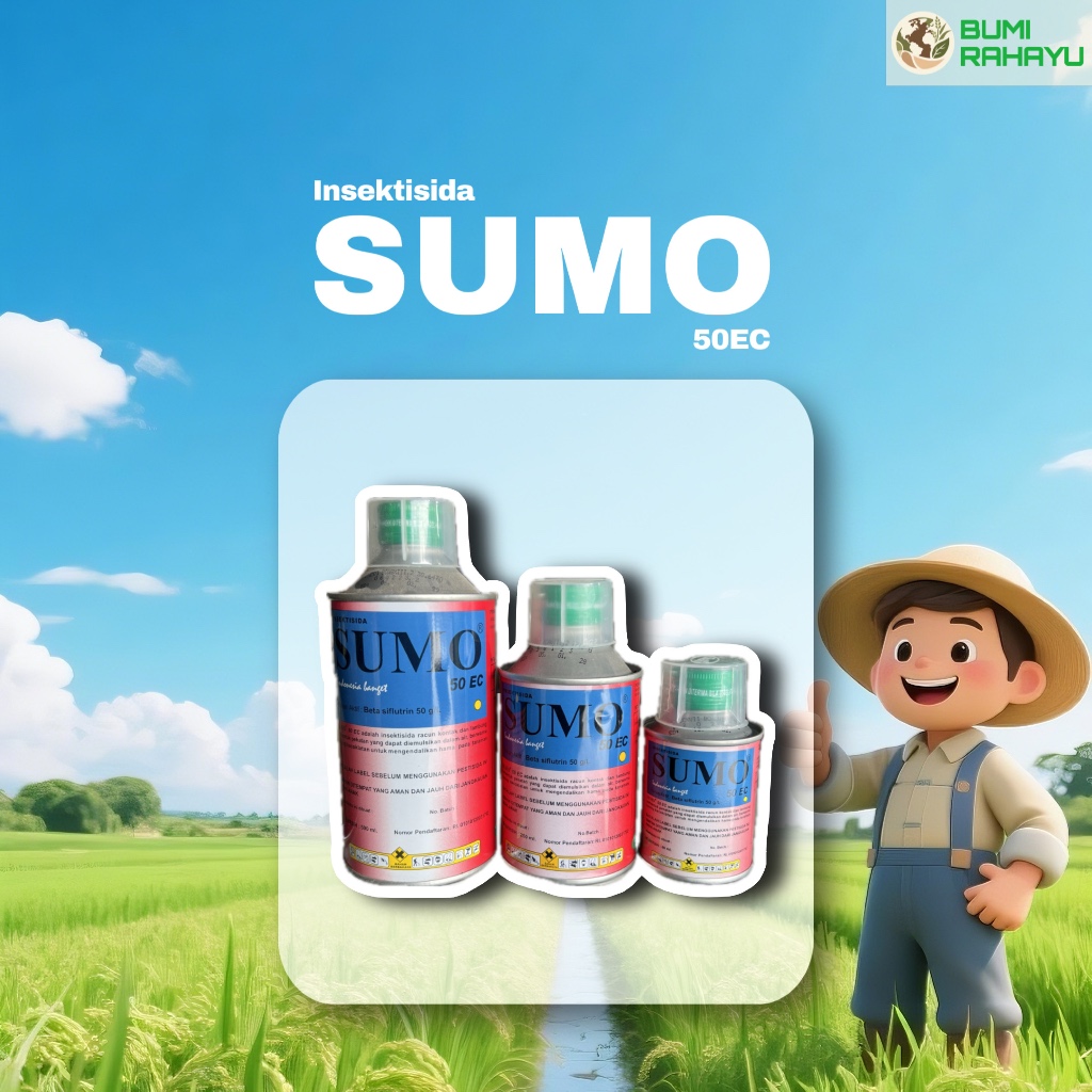 Jual Insektisida SUMO 50EC - Basmi Hama Serangga Kontak & Lambung untuk ...