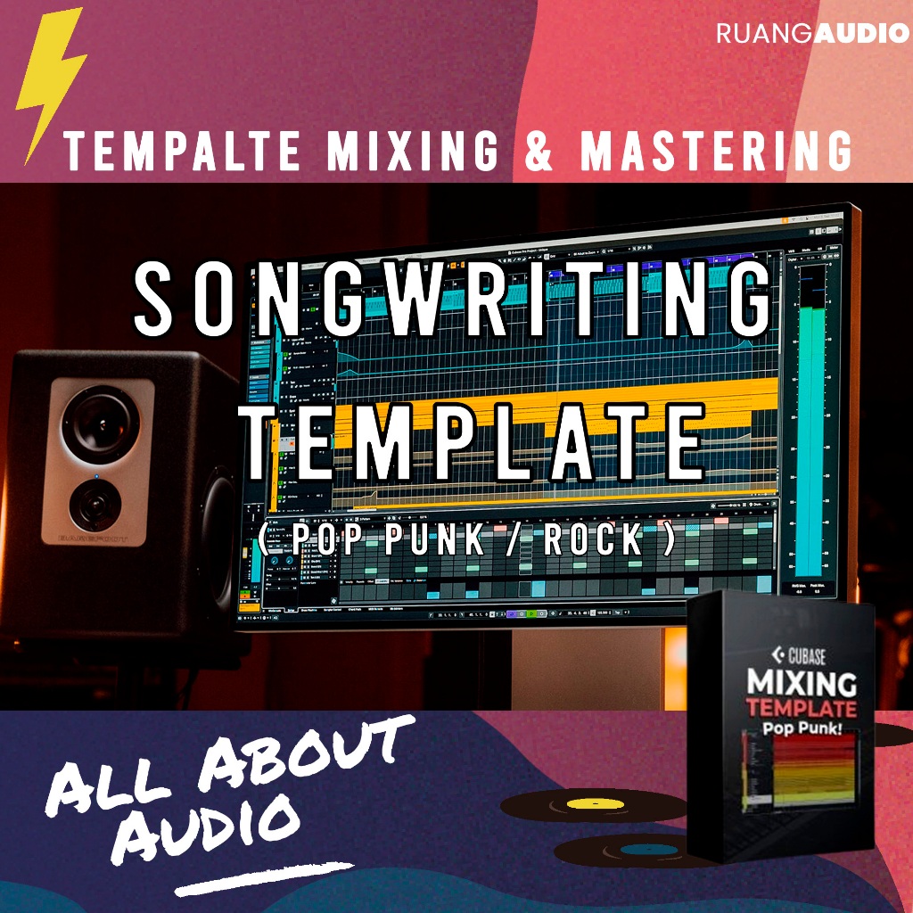 Jual SONGWRITING TEMPLATE MIXING CUBASE | Pop Punk/ Rock ( Include ...