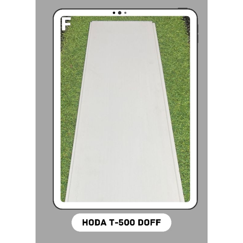 Jual Plafon PVC hoda putih polos doff tipe T-500 DF Lebar 20 Tebal 8 mm ...