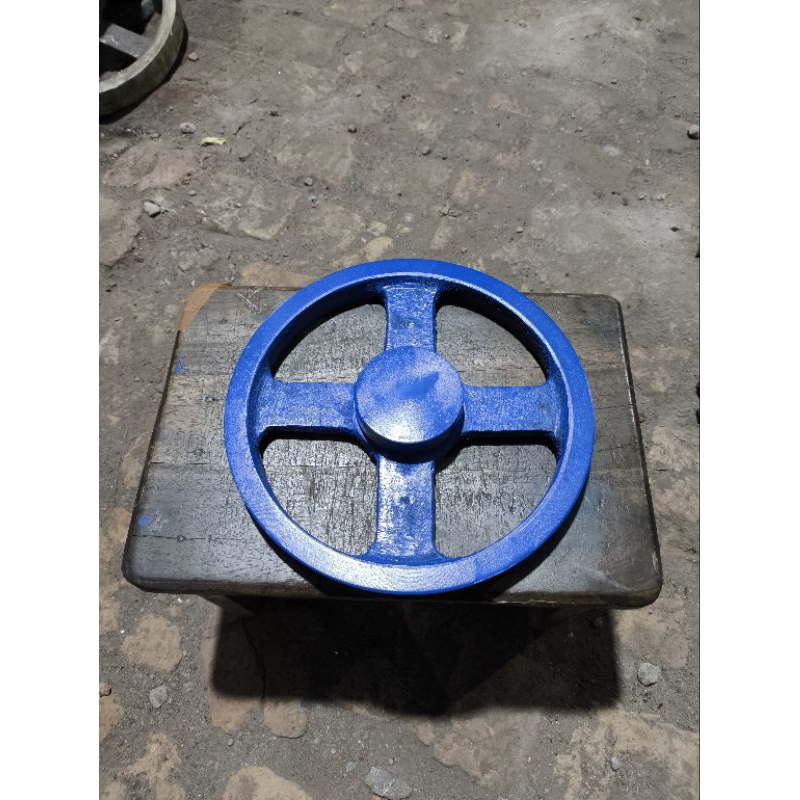 Jual PULLEY A1 10 INCH ASS BESAR BESI COR | Shopee Indonesia