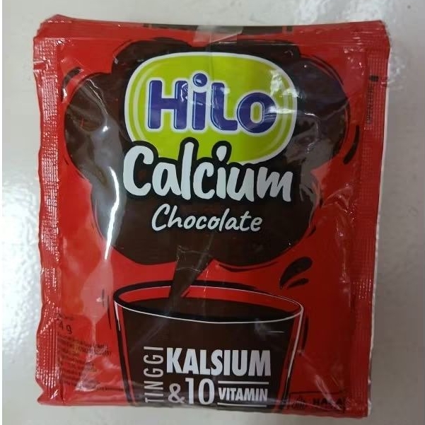 Jual HiLo Calcium minuman serbuk coklat dan susu sachet 5x14gr | Shopee ...