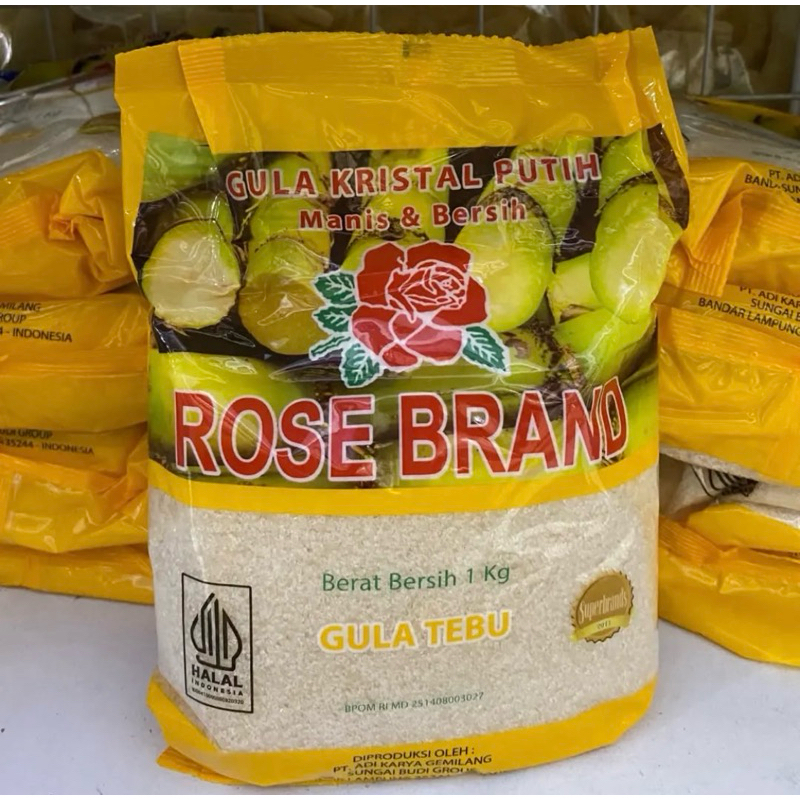 Jual Gula Pasir Rose Brand Kuning 1 KG | Shopee Indonesia