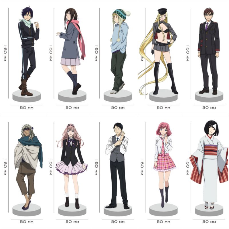 Jual Noragami Acrylic Standee / Standee Figure Anime Noragami | Shopee ...