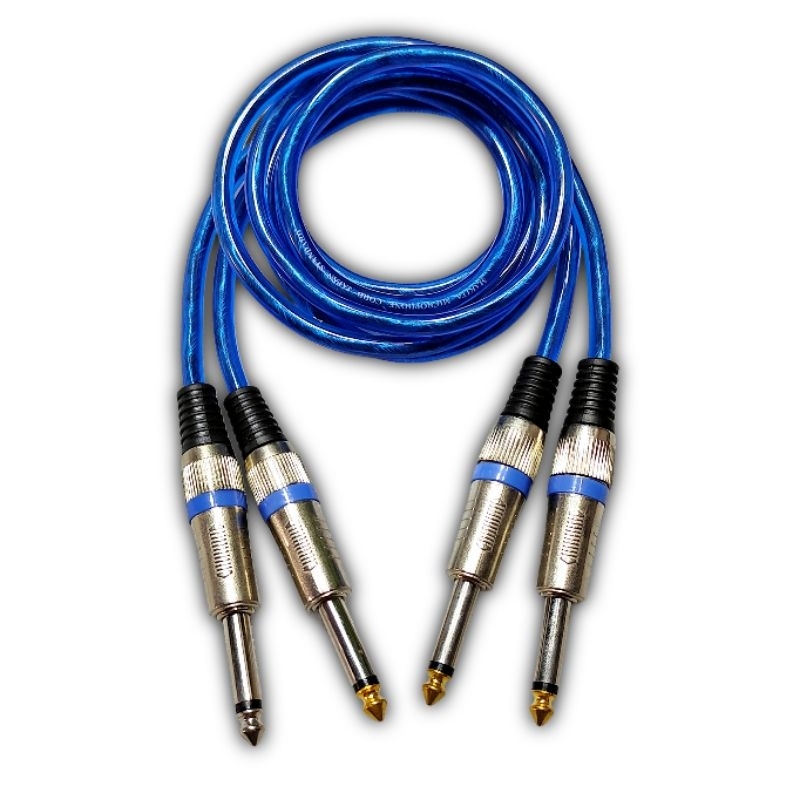 Jual Kabel Mic Jek Akai Toa Mono 6,5mm To Jek Akai Toa Mono 6,5mm ...