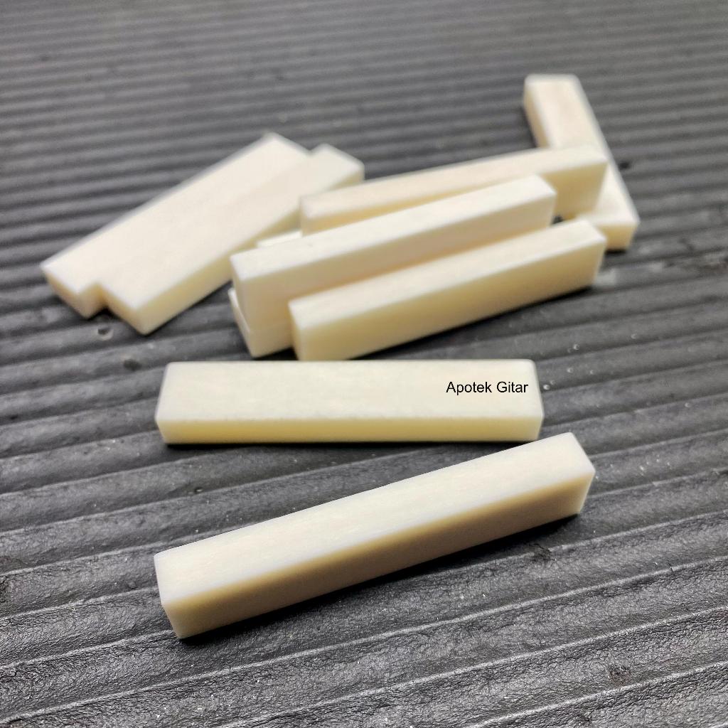 Jual Bone Nut Blank Gitar | Bahan Nut Gitar Tulang Sapi Asli | Shopee ...