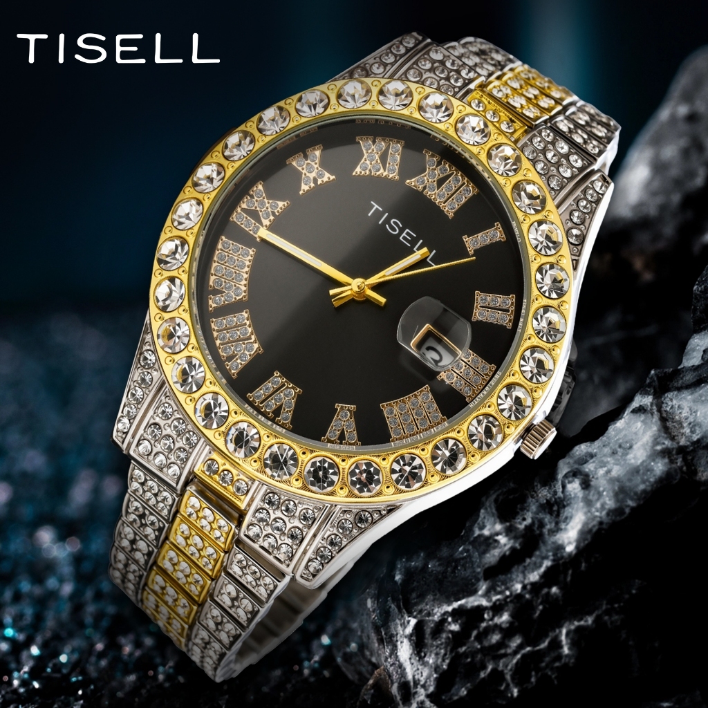Jual Tisell Jam Tangan Pria Original Bisnis Luxury Men Watch Stainless ...