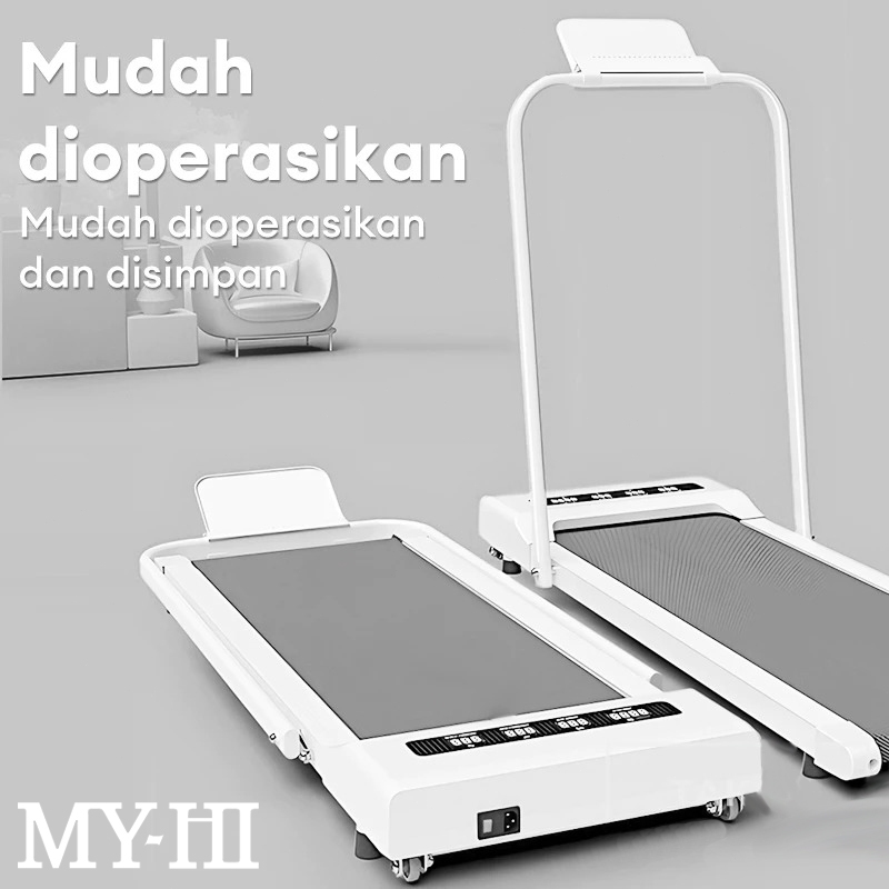Jual Ready Stock MY-HI Treadmill portable putih BB 380kg Treadmill ...