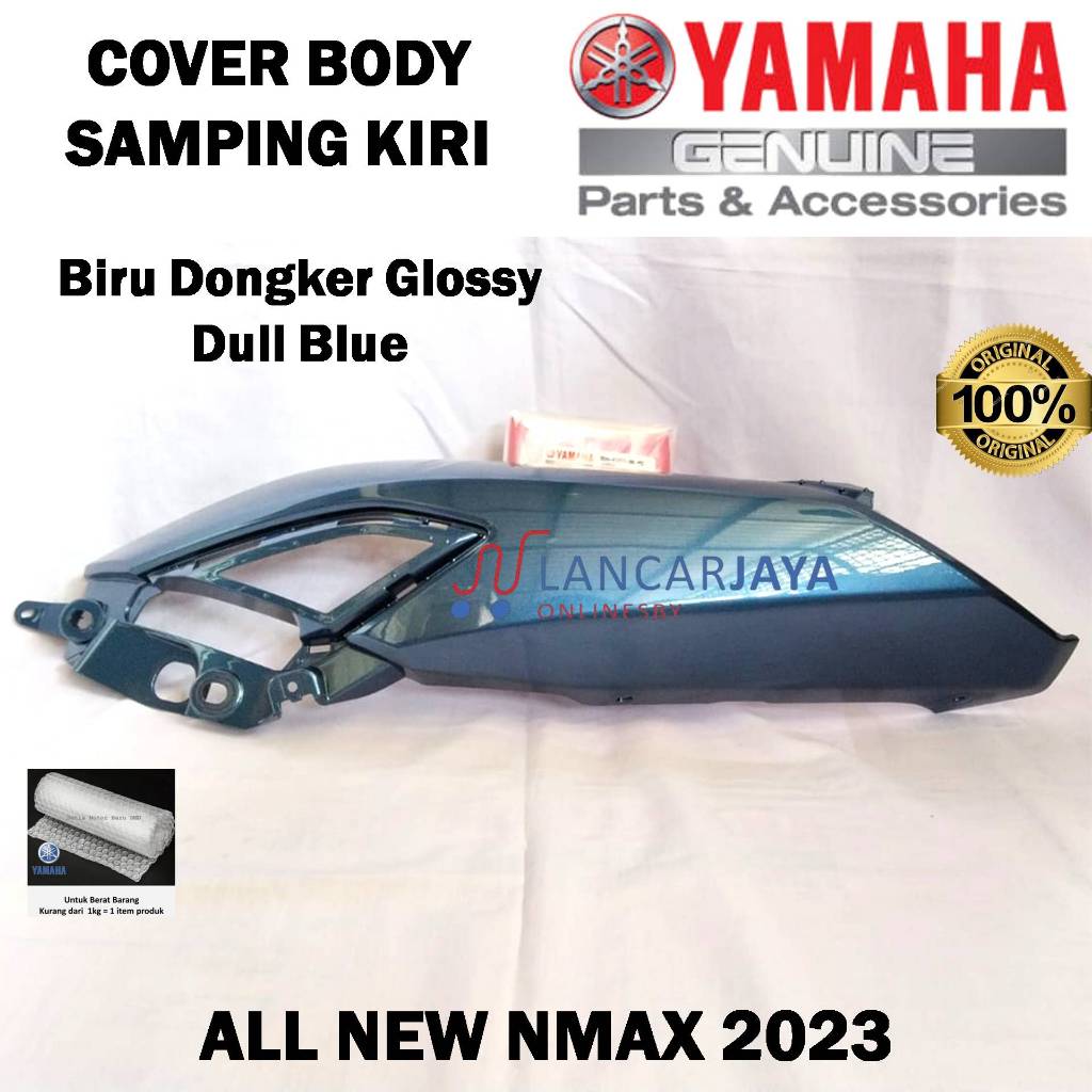 Jual Cover Bodi Body Samping Kiri All New N Max Nmax Biru Dongker ...