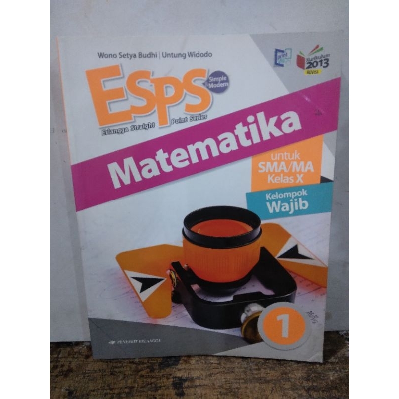 Jual ESPS MATEMATIKA 1 SMA/MA KELAS X Kelompok wajib | Shopee Indonesia