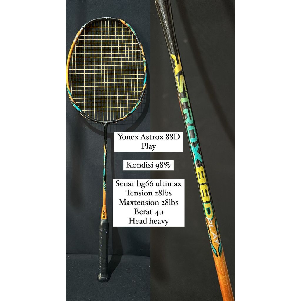 Jual Yonex Astrox 88d Play | Shopee Indonesia