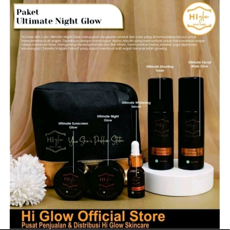 Jual PAKET NIGHT GLOW HI GLOW SKINCARE 100% ORI | Shopee Indonesia