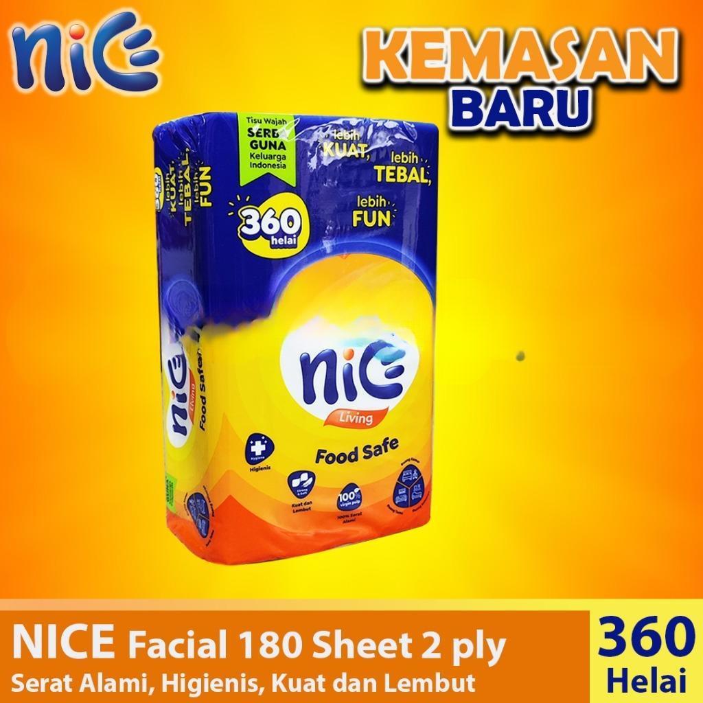 Jual ★BABY★ Tisu tissue Nice 180 sheets 360 Helai - 250 sheets 500 ...