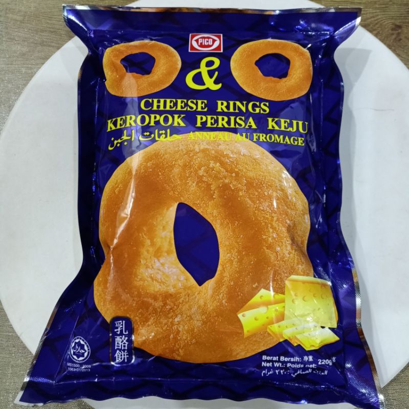 Jual Pico Cheese Ring /Snack Malaysia /Snack Jadul 220gram /Snack ...