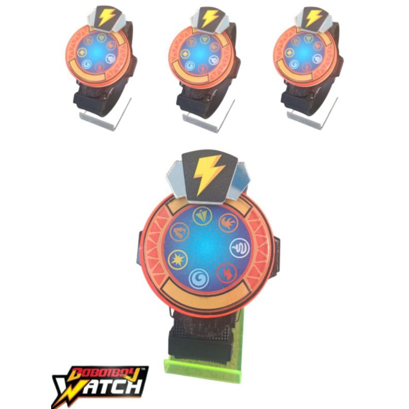 Jual PRODUSEN JAM KUASA BOBOIBOY AKRILIK TEBAL NYALA LAMPU HANDMADE JAM ...