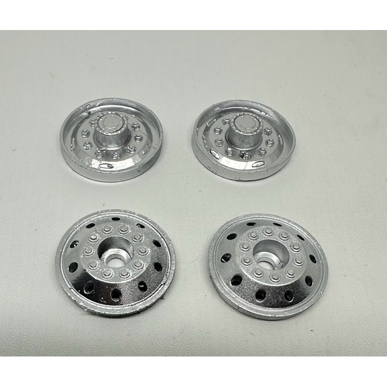 Jual Velg miniatur bus Alcoa silver isi 4 pcs | Shopee Indonesia