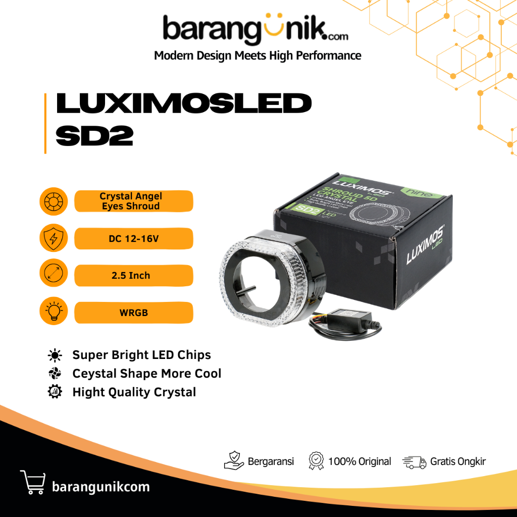 Jual SHROUD BMW 2.5 INCH BILED CRYSTAL ANGEL EYES 5D BALLAST SENJA ...