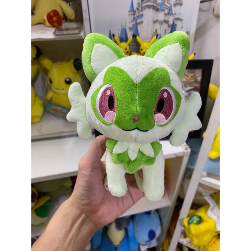 Jual sprigatito plush pokemon center original pokecen | Shopee Indonesia