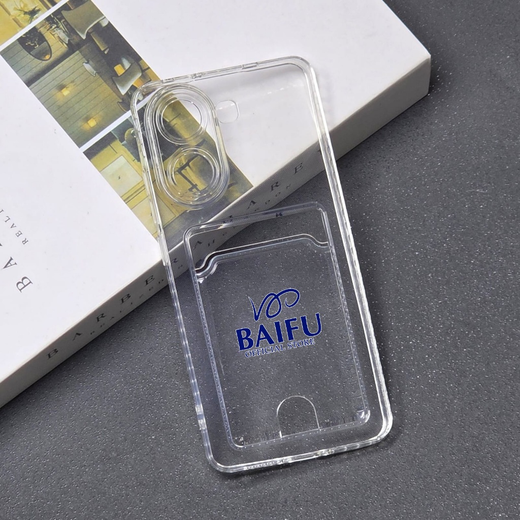 Jual Poco X7 Pro 5G Card Case Clear / Slot Kartu Bening Case Poco X7 ...