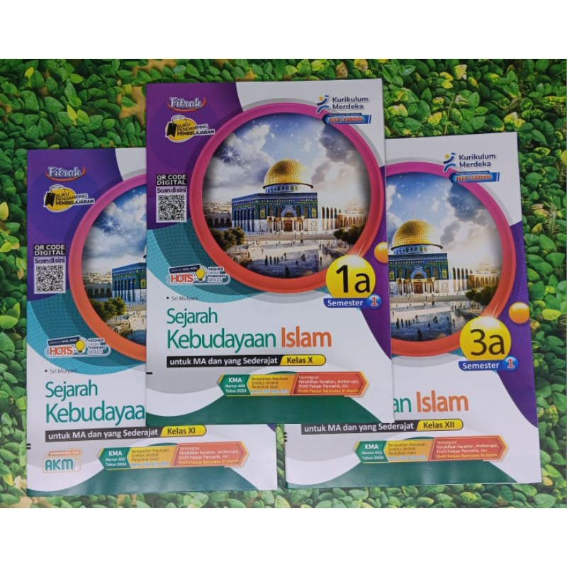 Jual LKS Sejarah Kebudayaan Islam SKI MA Kelas X 10 XI 11 XII 12 semester 1 FITRAH Merdeka ...