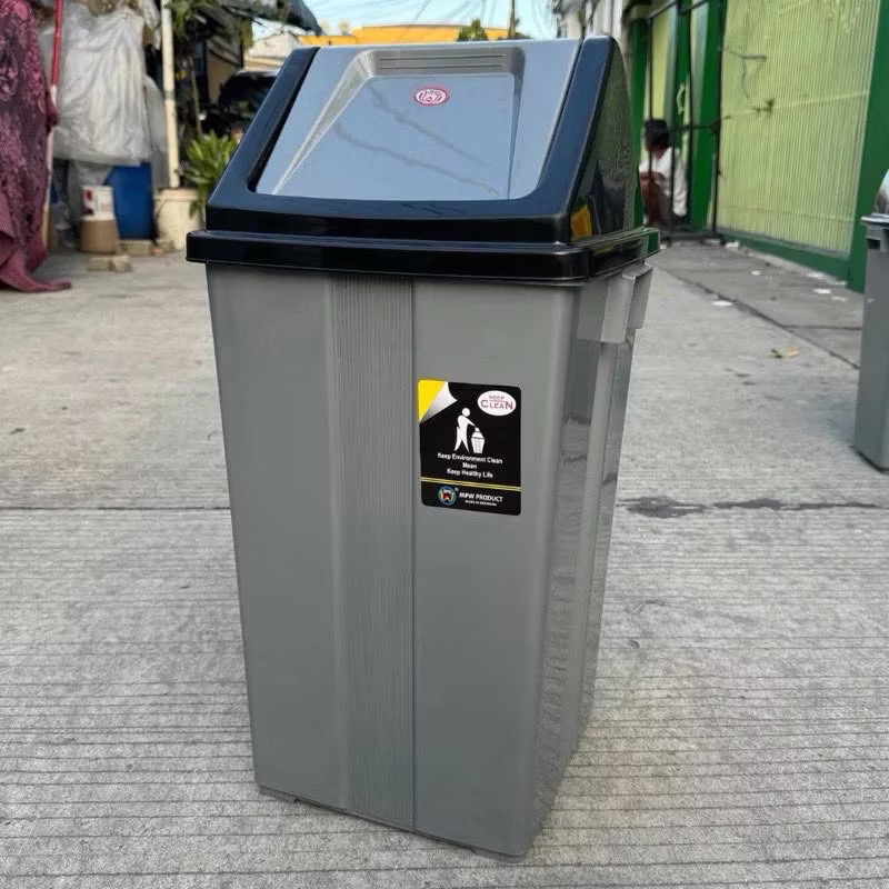 Jual Mpw Product - Tempat Sampah Silver Abu-Abu 5-10-15-20-42-55-65-100 Liter / Tong Sampah ...