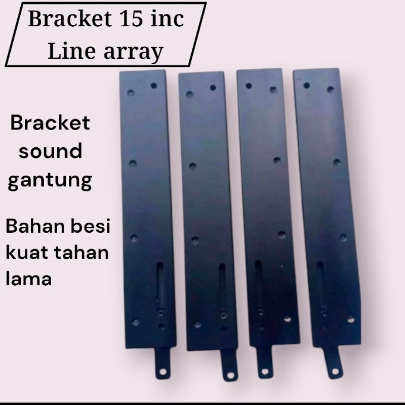 Jual Bracket 15 inc line array sound gantung, Bisa Request ukuran ...