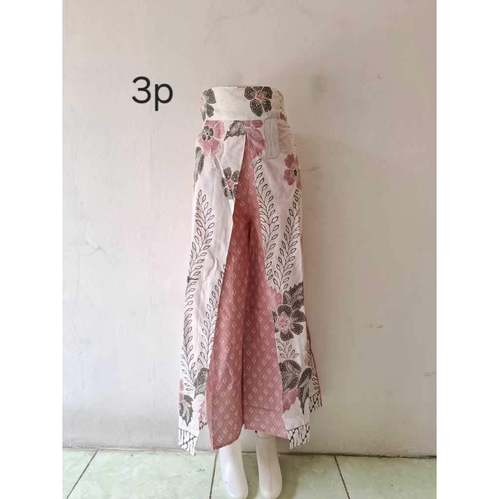 Jual Celana Kulot batik model tutup/ samurai | Shopee Indonesia