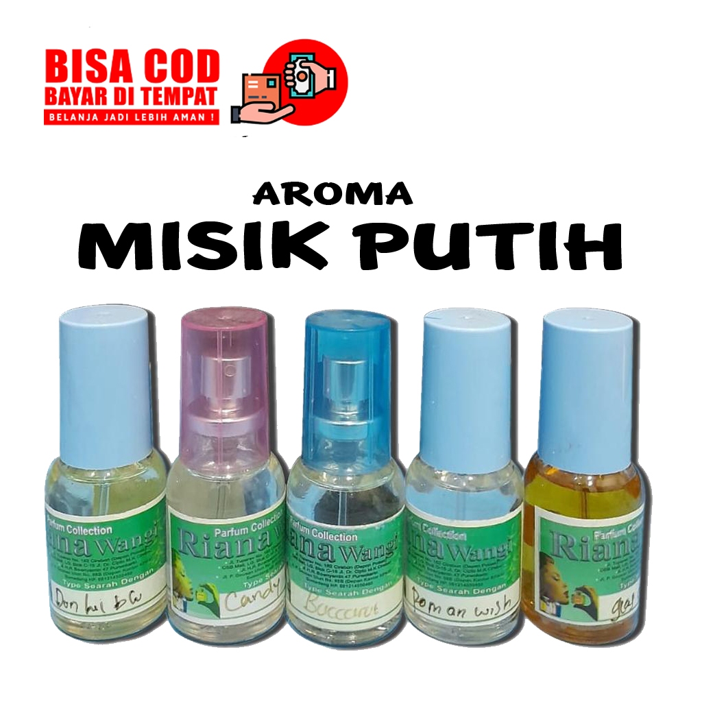Jual Riana Wangi Parfum Cirebon Original - Misik Putih 20 ml | Shopee ...