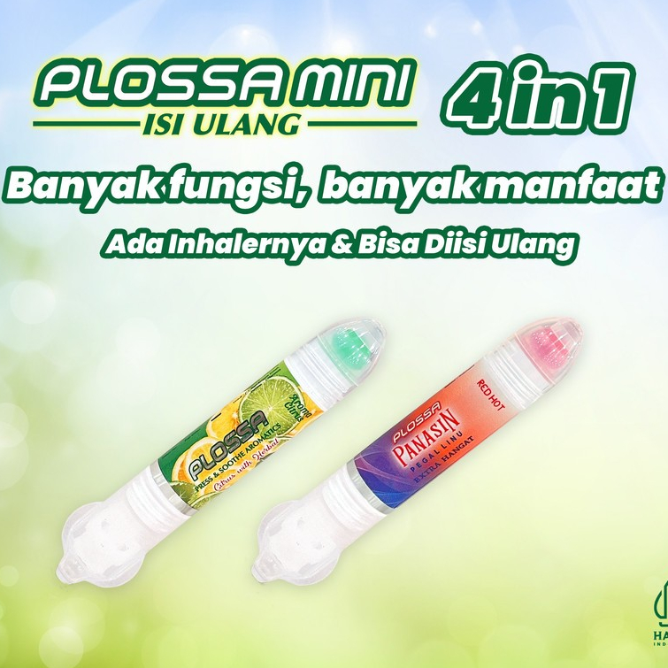 Jual Plossa Mini 4ml Aromatherapy 4in1 / Plossa Mini Refill 4ml ...