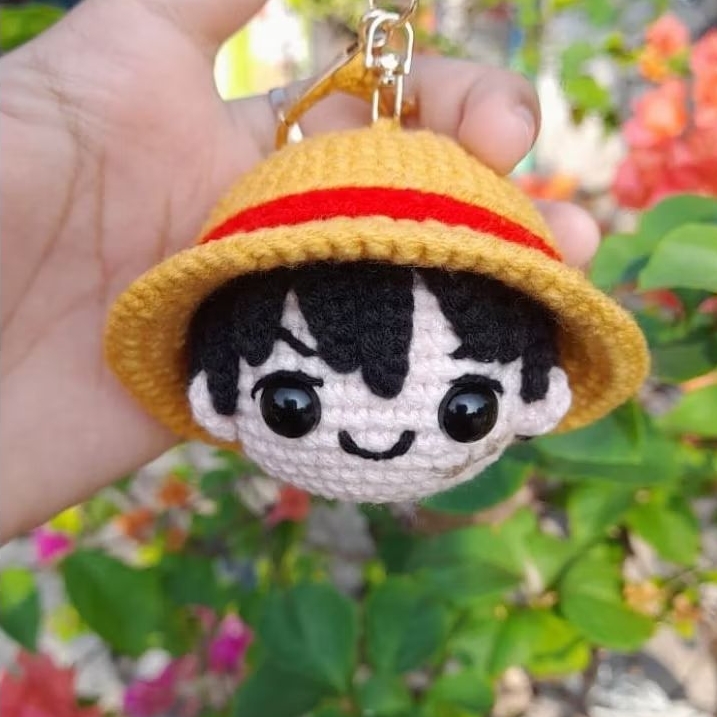 Jual Luffy Head Key Chain | Shopee Indonesia