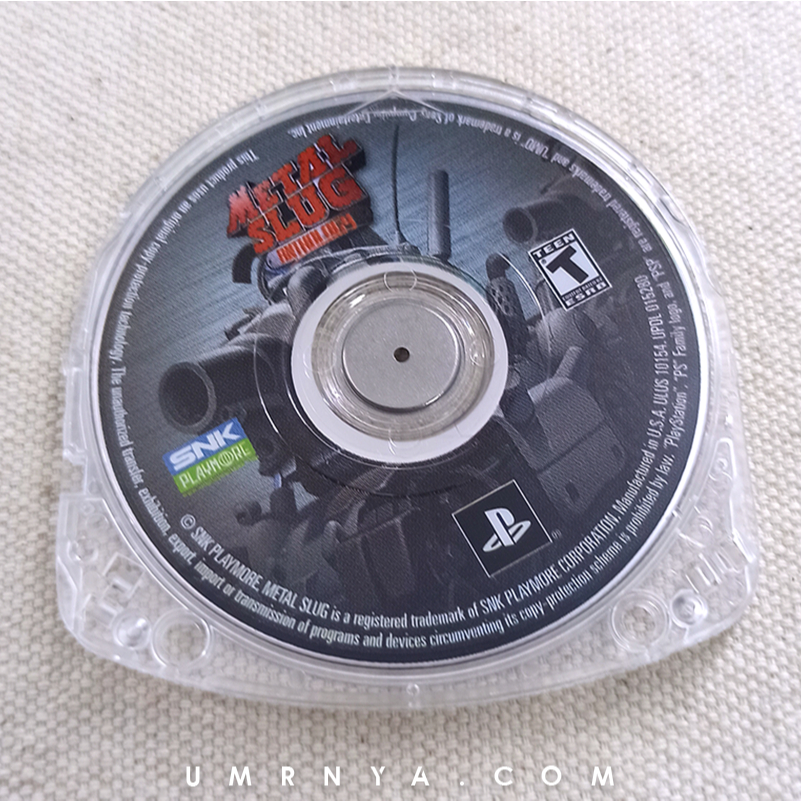 Jual Kaset PSP UMD Metal Slug Anthology Playstation Portable Game CD PS ...