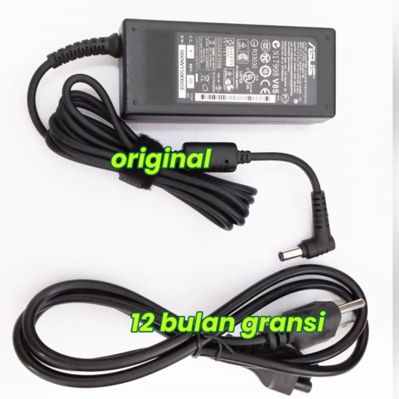 Jual Adaptor/charger asus X450 X450ea A43S X401 X401U X45C X450 X450C 19V3.42A 65W original ...