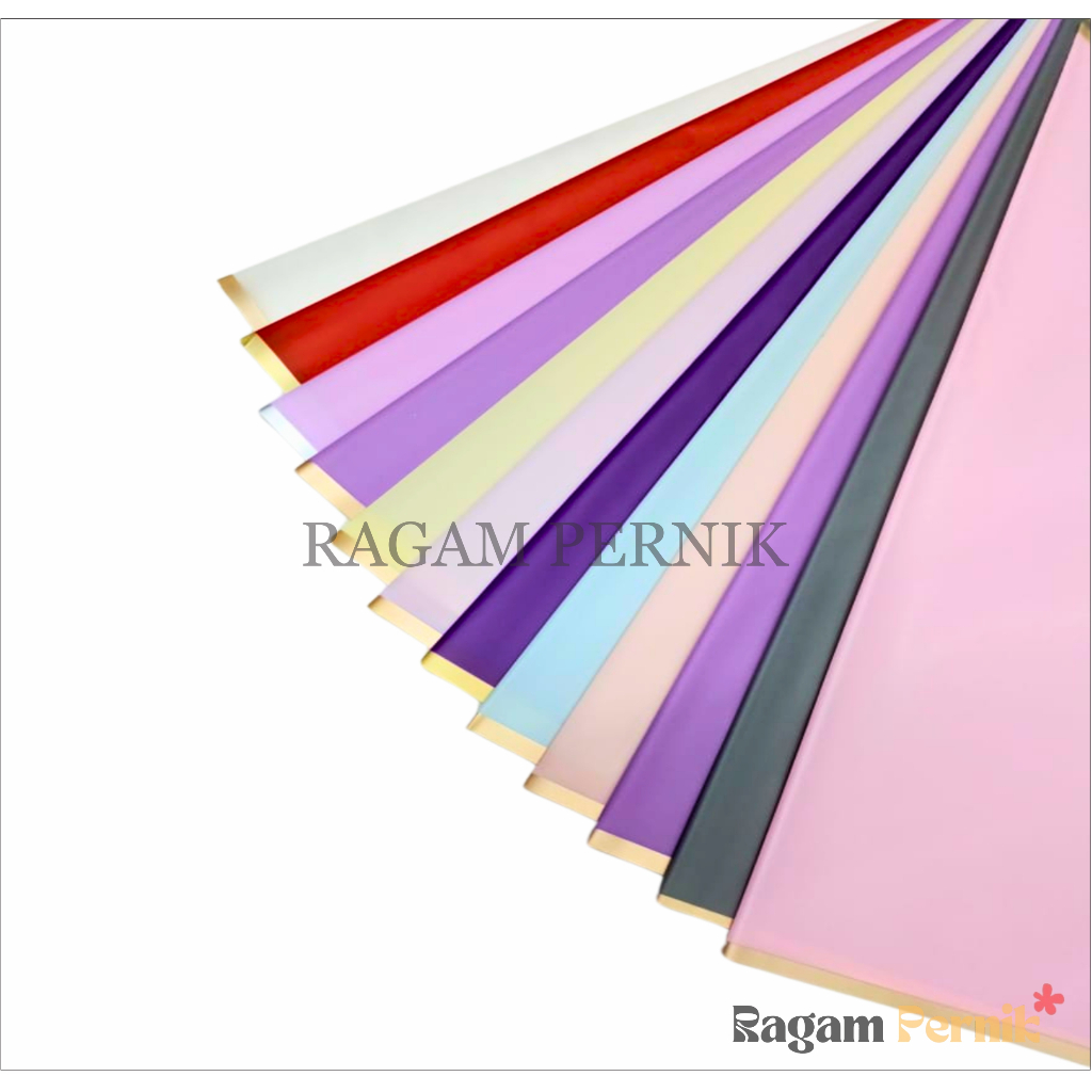 Jual KERTAS BUKET BUNGA LIS EMAS & SILVER / KERTAS FLORIST UNTUK BUKET ...