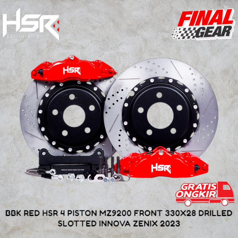 Jual PAKET KALIPER 4 POT DAN PIRINGAN CAKRAM MOBIL INNOVA ZENIX 2023 ...