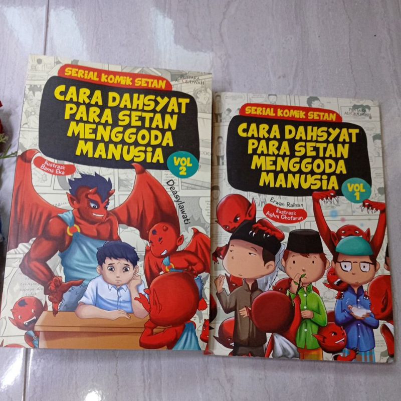 Jual Serial komik setan cara dahsyat para setan menggoda manusia ...