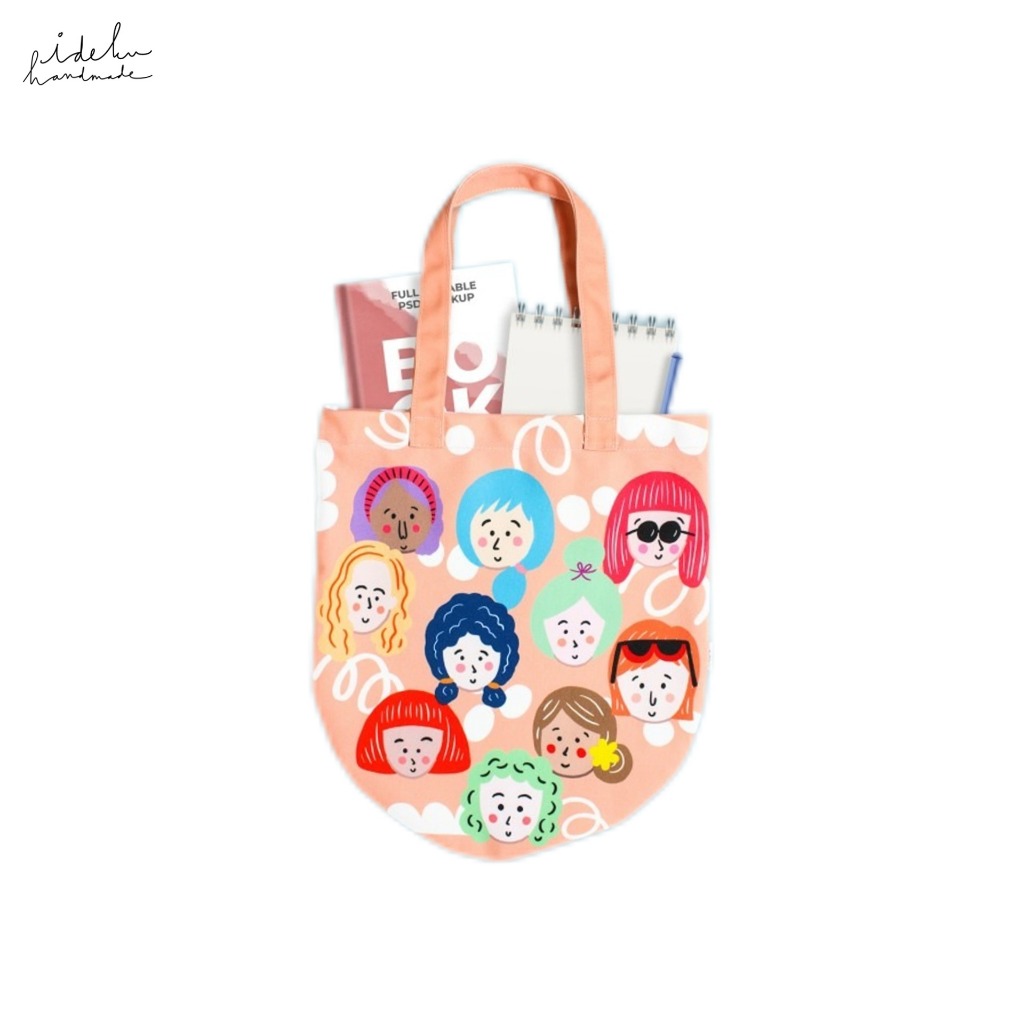 Jual Simply Faces Bag Ideku Handmade | Shopee Indonesia
