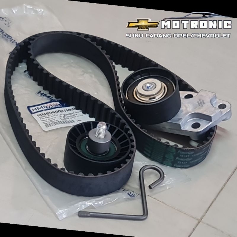 Jual Timing belt set Chevrolet lova kalos merek HMI Mando | Shopee ...