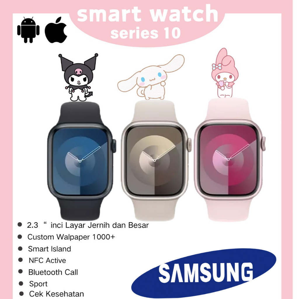 Jual 100% Original SmartWatch S10 Pro Max 2.3 Inch Amoled | IP68 ...