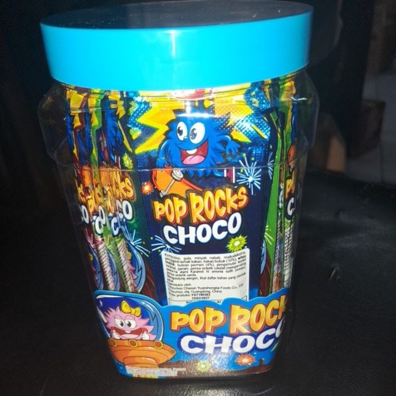 Jual RANJANI POP ROCKS CHOCO 1 TOPLES ISI 30 PCS | Shopee Indonesia