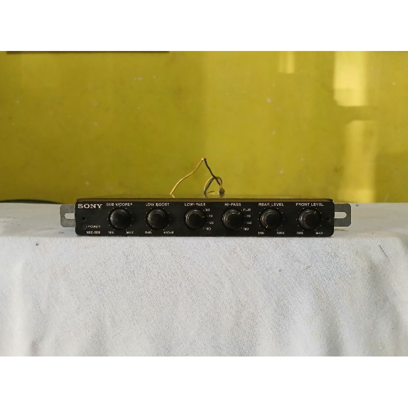 Jual Crossover Aktif SONY XEC-500 Original made in Japan | Shopee Indonesia