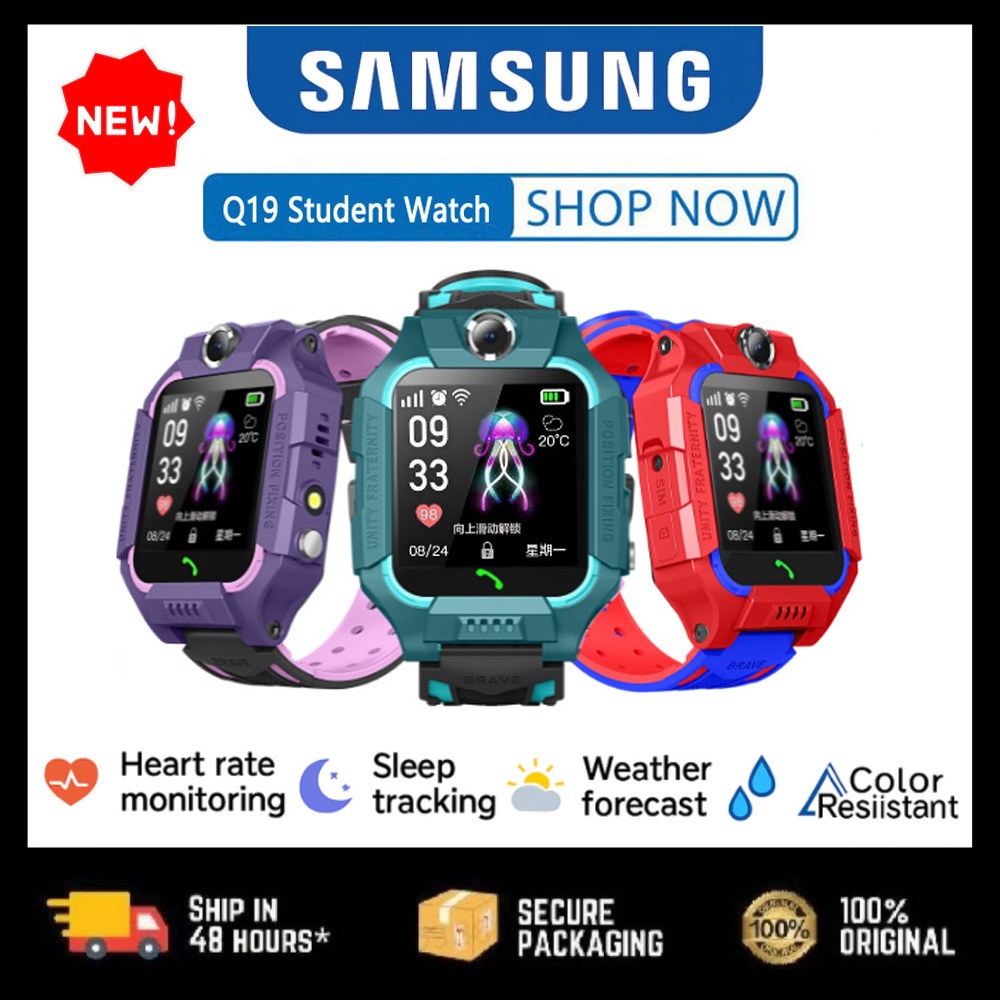 Jual Kids Smart Watch Multifunctional Student Tracker Video Calling ...